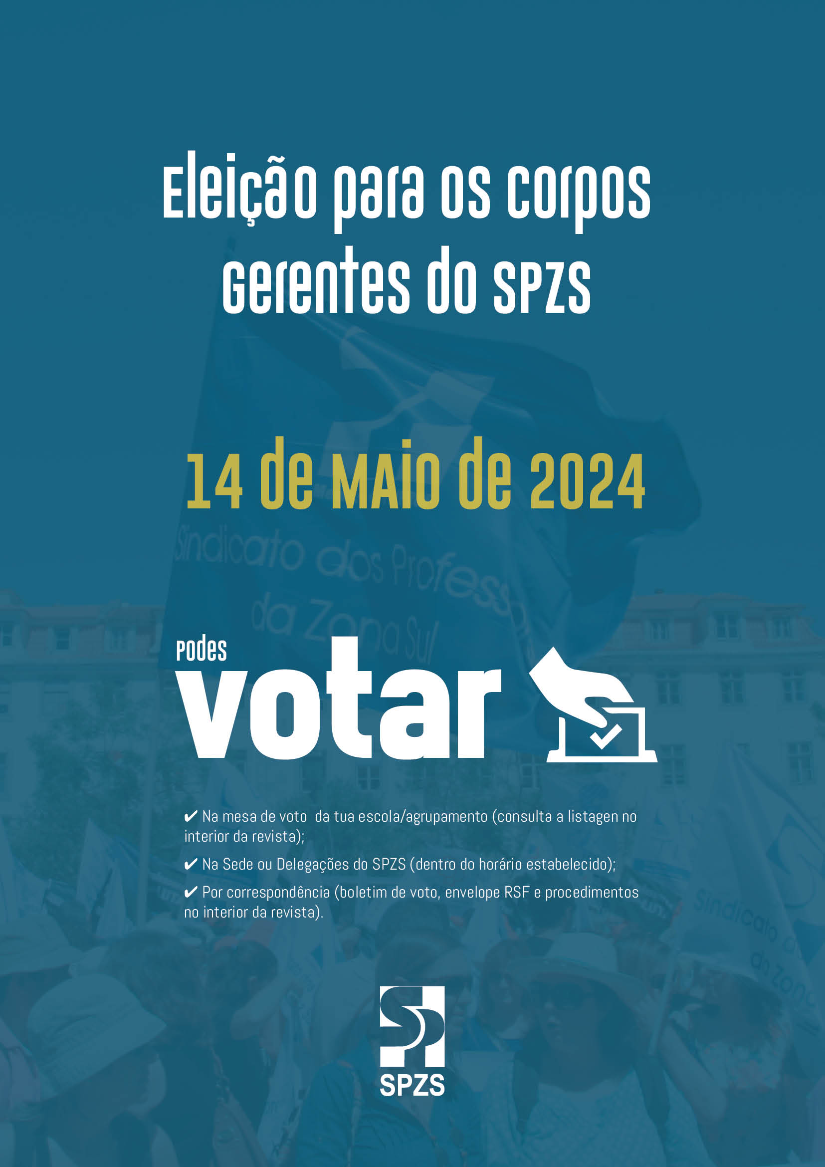 ASSEMBLEIA GERAL ELEITORAL – 14 DE MAIO – ELEIÇÃO DOS CORPOS GERENTES ...